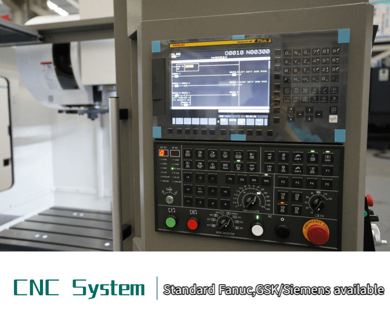 VMC 850 CNC 수직 가공 센터 SMTCL 4 축 CNC 프레싱 머신