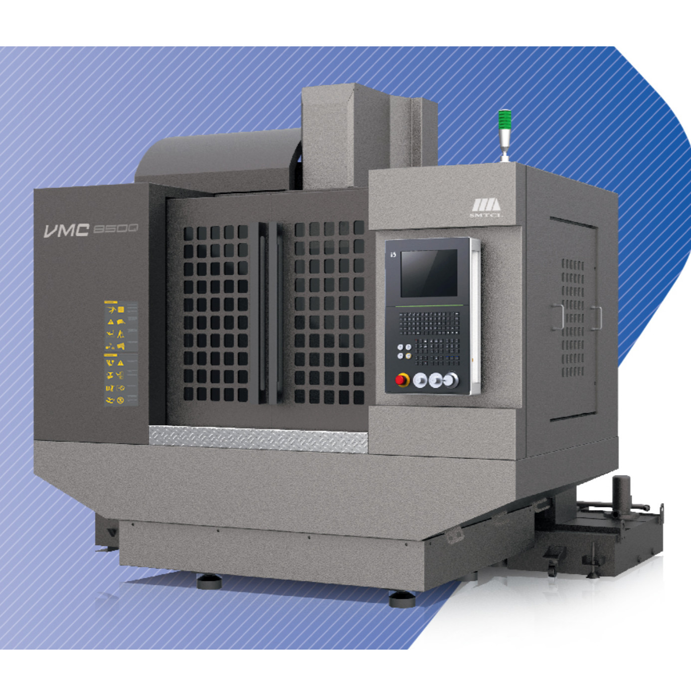 VMC1000Q 3 축 CNC 수직 가공 센터 4 축 금속 굴착 탭 기계